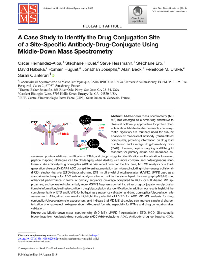 Jurnal Case Study | PDF | Tandem Mass Spectrometry | Liquid ...