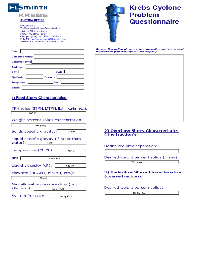 9-200Q - Cyclone Problem Questionnaire - KEE | PDF | Physical Sciences ...