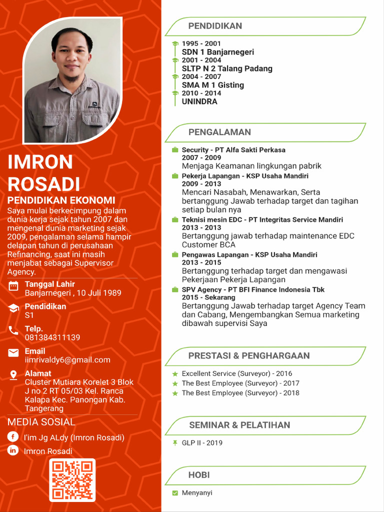 CV Terupdate IIM | PDF