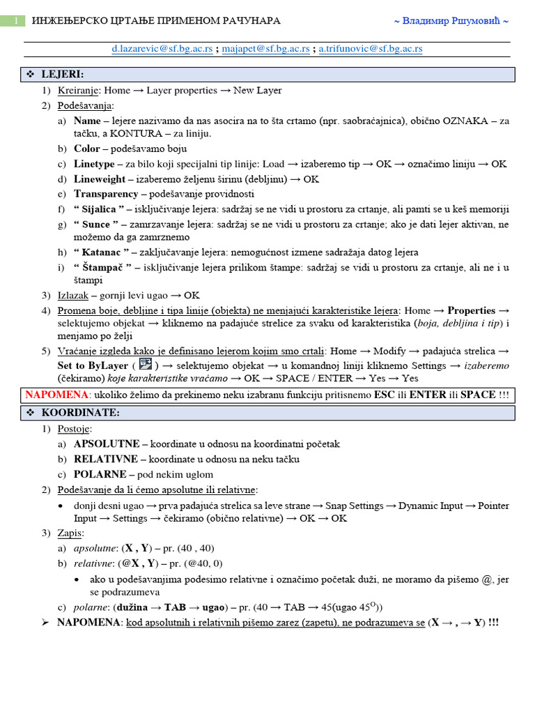 ICPR - Skripta | PDF ICPR - Skripta | PDF