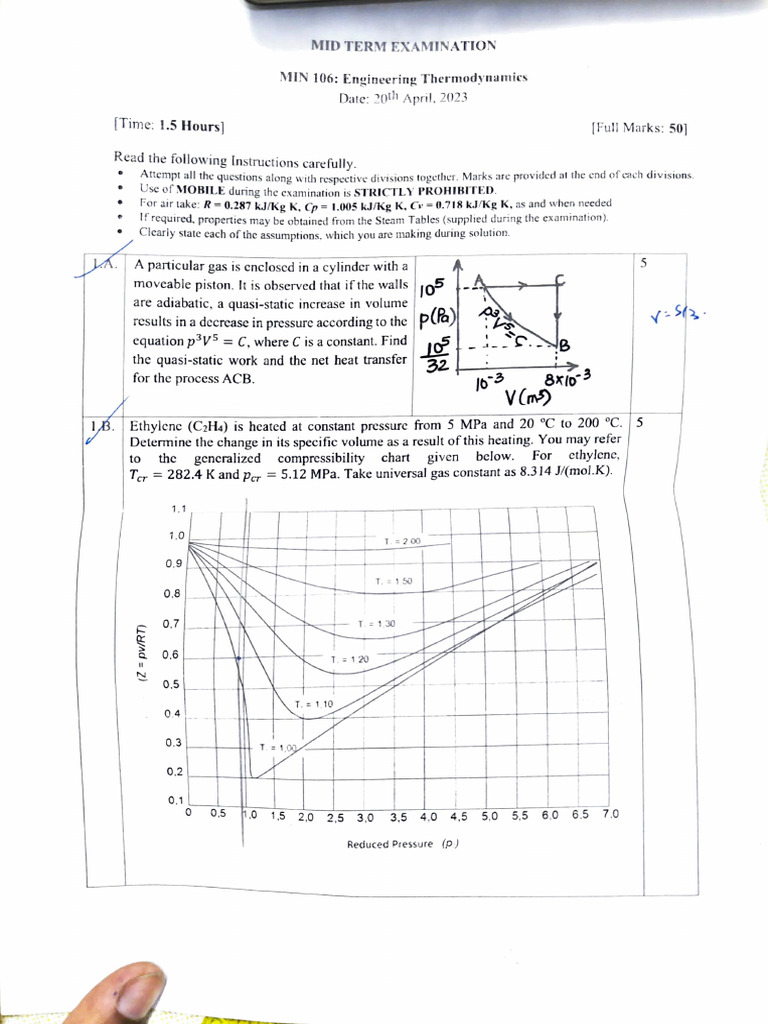 2023 Mte | PDF | Heat | Gases