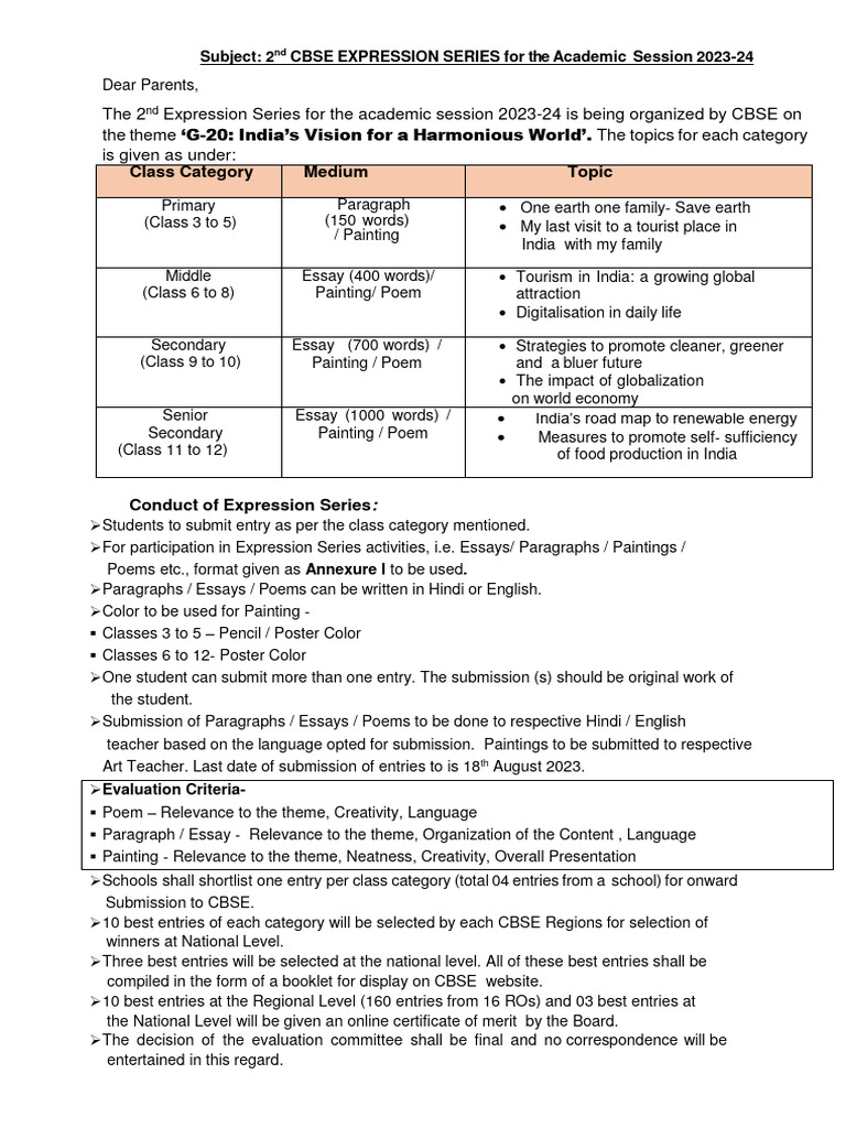 Circular - Expression Series On G 20 | PDF | Paintings