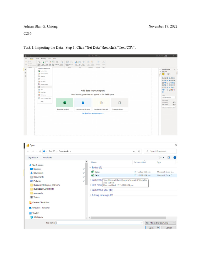 Importing and Manipulate Data in Power BI | PDF | Computer Science | Computing