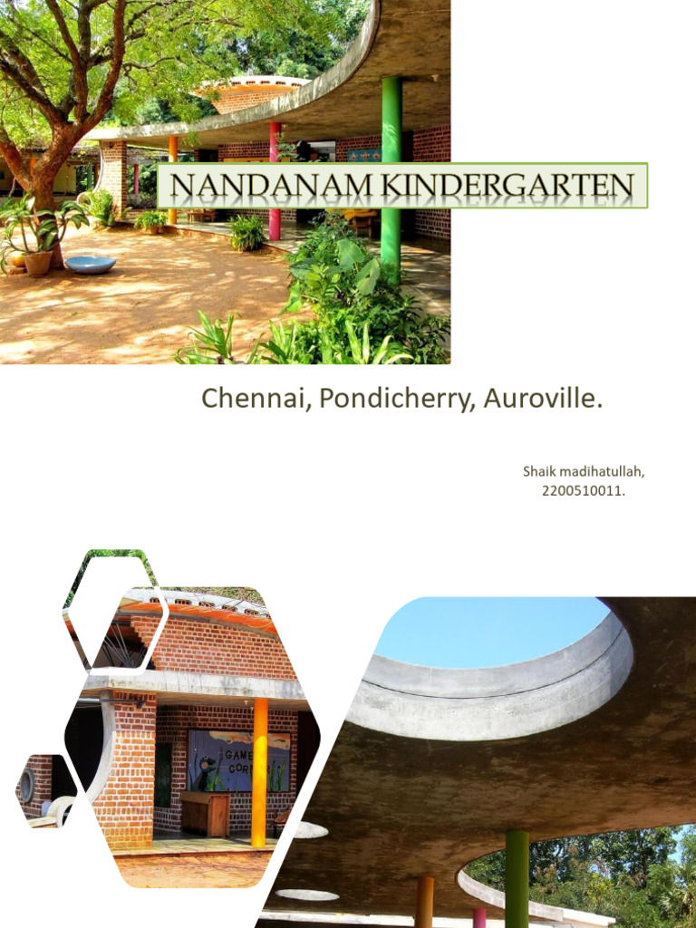 Nandanam Kindergarten Design Overview | PDF | Buildings And Structures ...