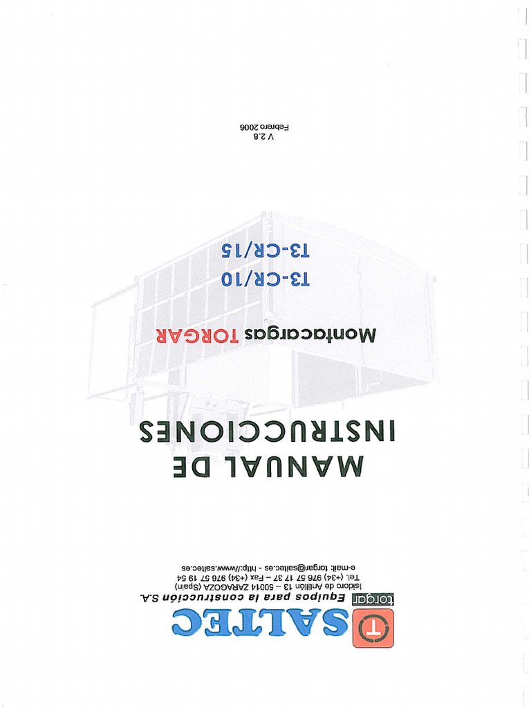 Saltec T3 CR-15 (Torgar) | PDF