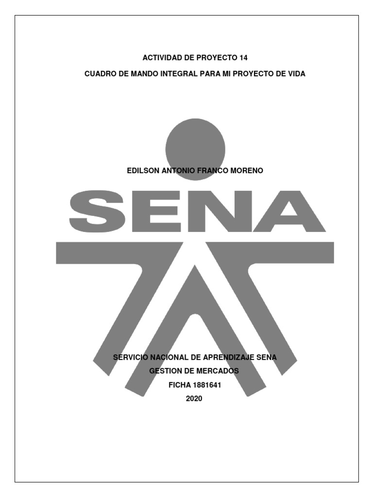 Foro Mi Proyecto de Vida y El Entorno Productivo | PDF | Las emociones ... Foro Mi Proyecto de Vida y El Entorno Productivo | PDF | Las emociones ...