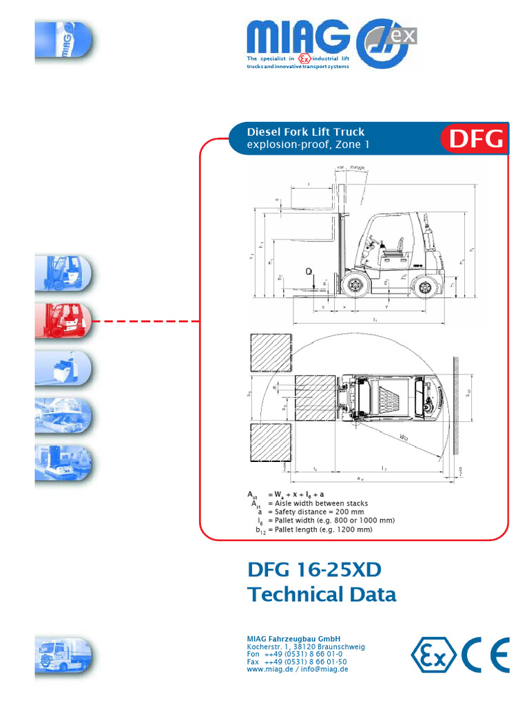 DFG16 25XD | Download Free PDF | Engines | Forklift