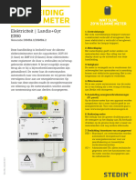 Handleiding Digitale Meter Elektriciteit | PDF