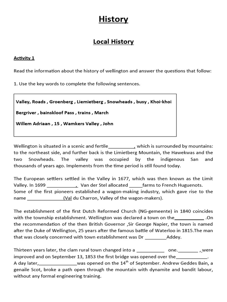 History Grade 4 | PDF