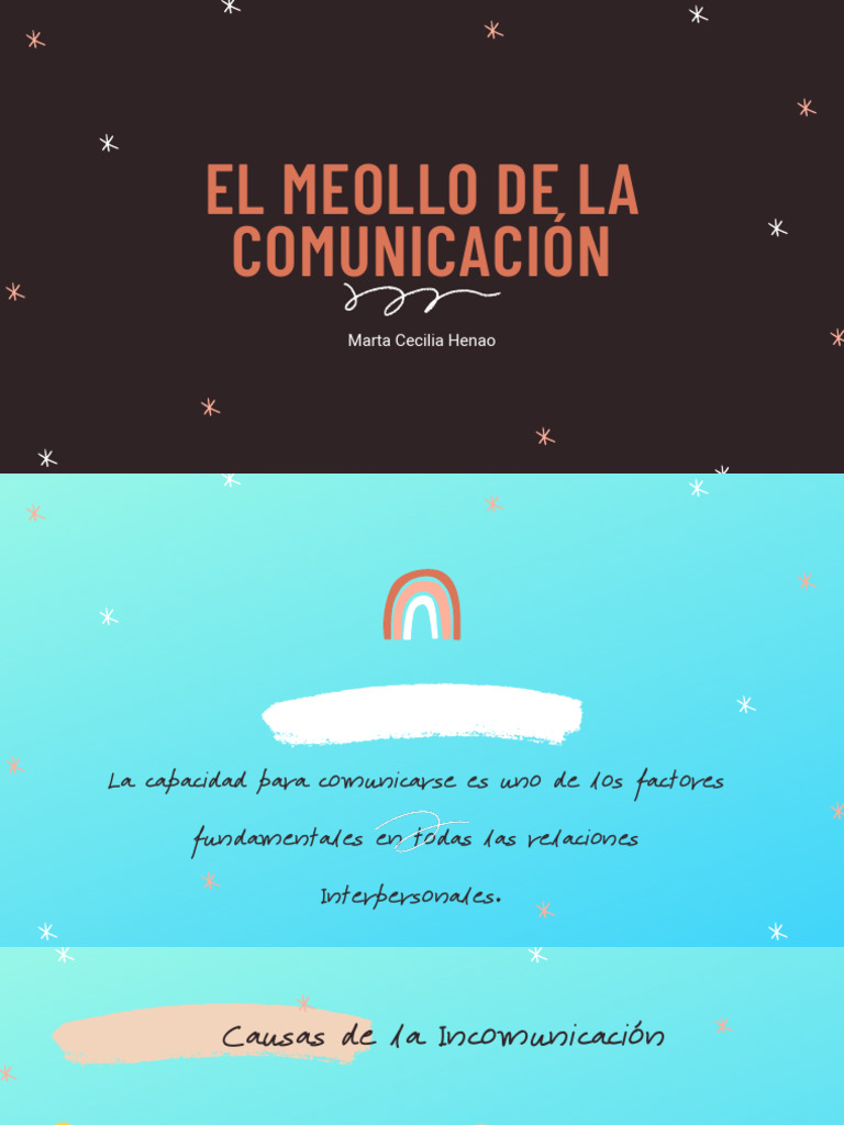 El meollo de la comunicación | PDF