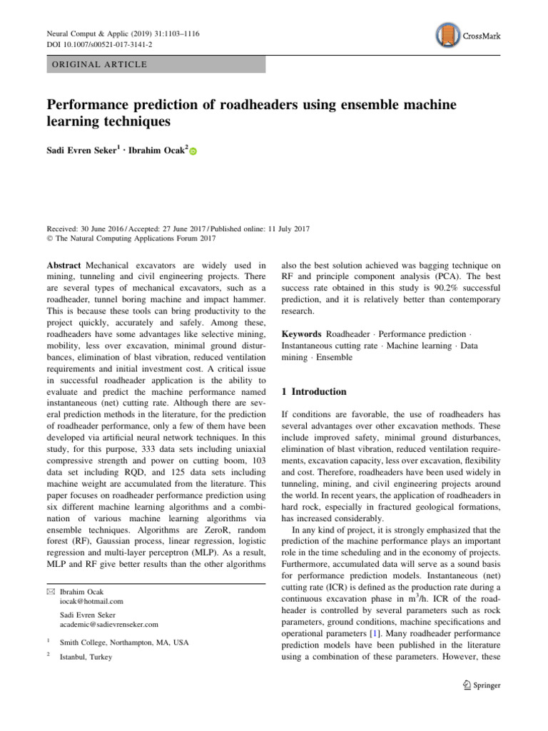 Sadi Evren Performance Prediction | PDF | Principal Component Analysis | Logistic Regression