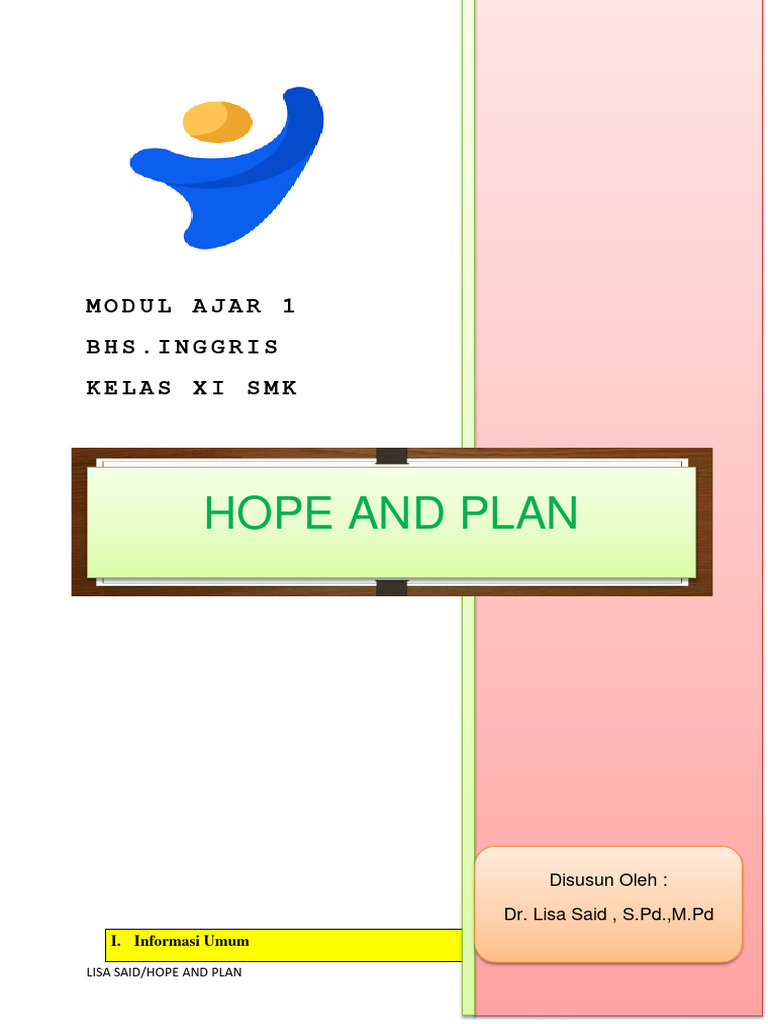 Materi Hope and Plan Kelas XI SMK | PDF