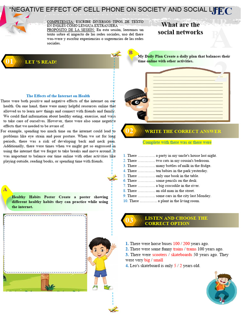 FICHA 01 - UND - 3 - SEMANA-5 - A2 - JEC URBANO - MISS AYDA - What Are The Social Networks ...