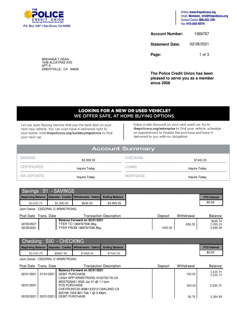 2 ND | PDF | Debit Card | Overdraft