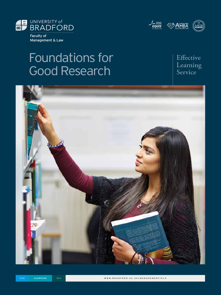 21 Foundations For Good Research | PDF | Sampling (Statistics ...