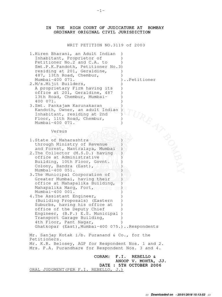 Collector Permission Not Required For Development Permission On Class-2 ...