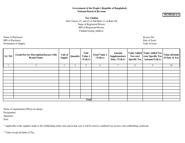 5 Mushak 6.3 | PDF | Taxes | Money