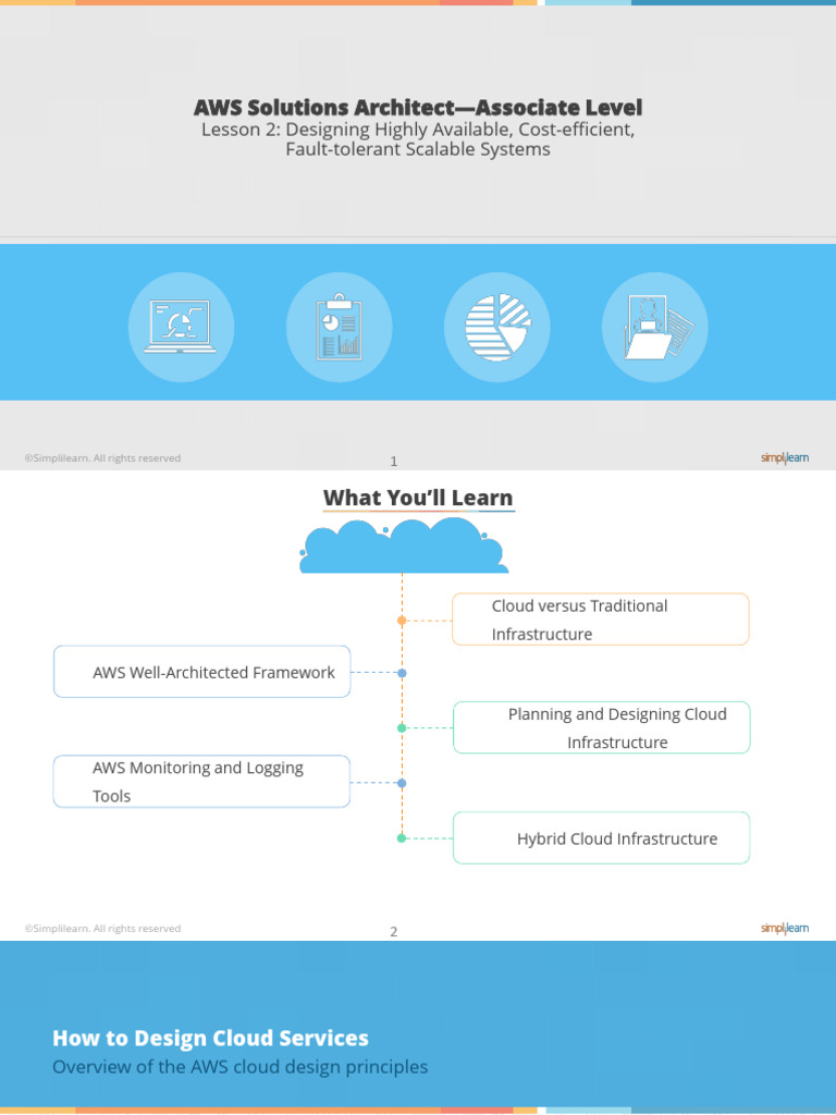 Aws Solutions Architect Lesson 2 Pdf Cloud Computing Scalability 