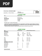 Haemogram Report: Blood Counts | PDF | White Blood Cell | Immunology