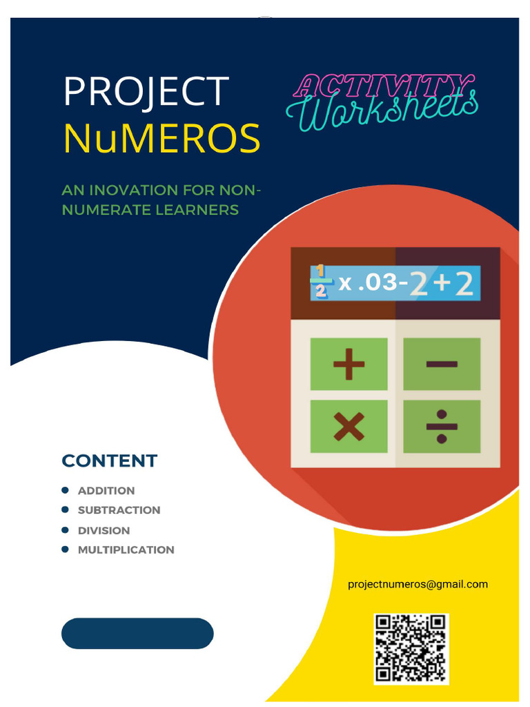 PROJECT NuMEROS Activity Worksheets | Download Free PDF | Numbers ...