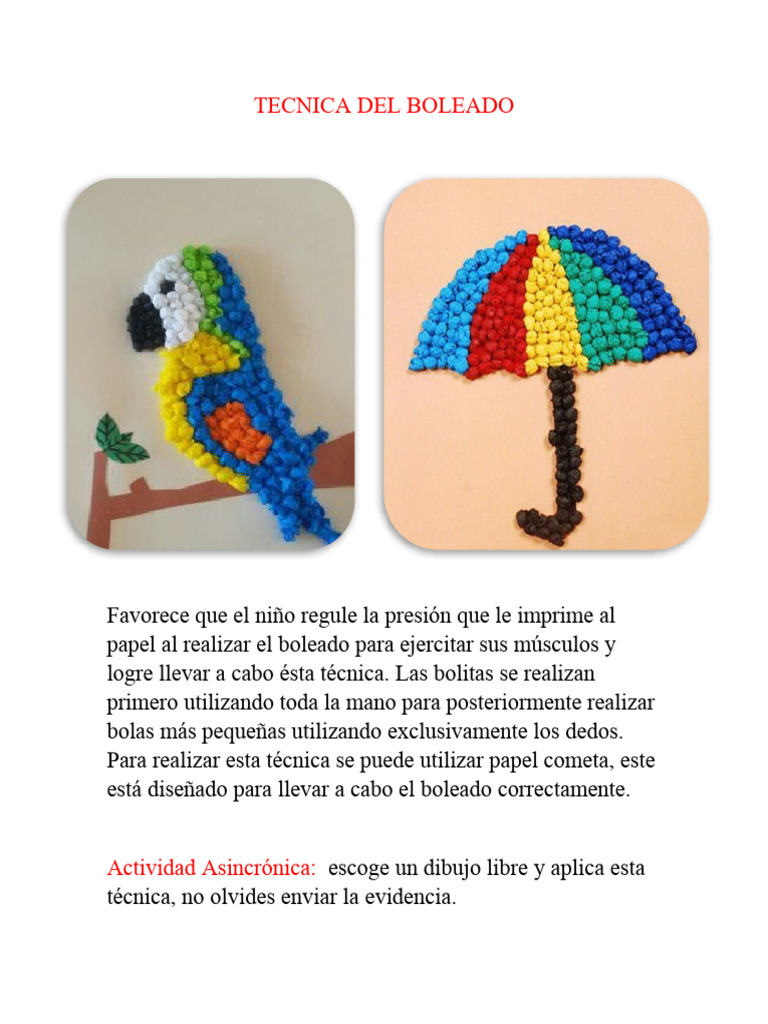 Actividades de Boleado para Niños | PDF