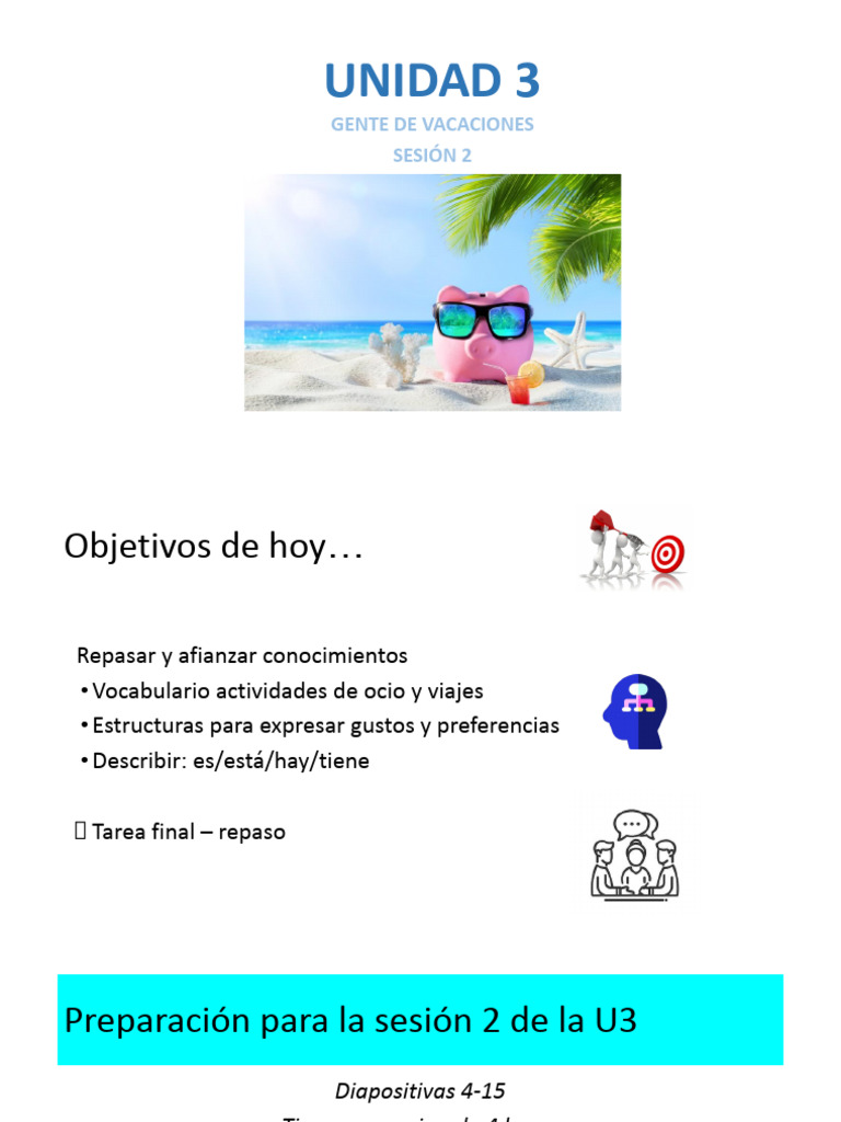 Unidad 3, Sesión 2 | PDF