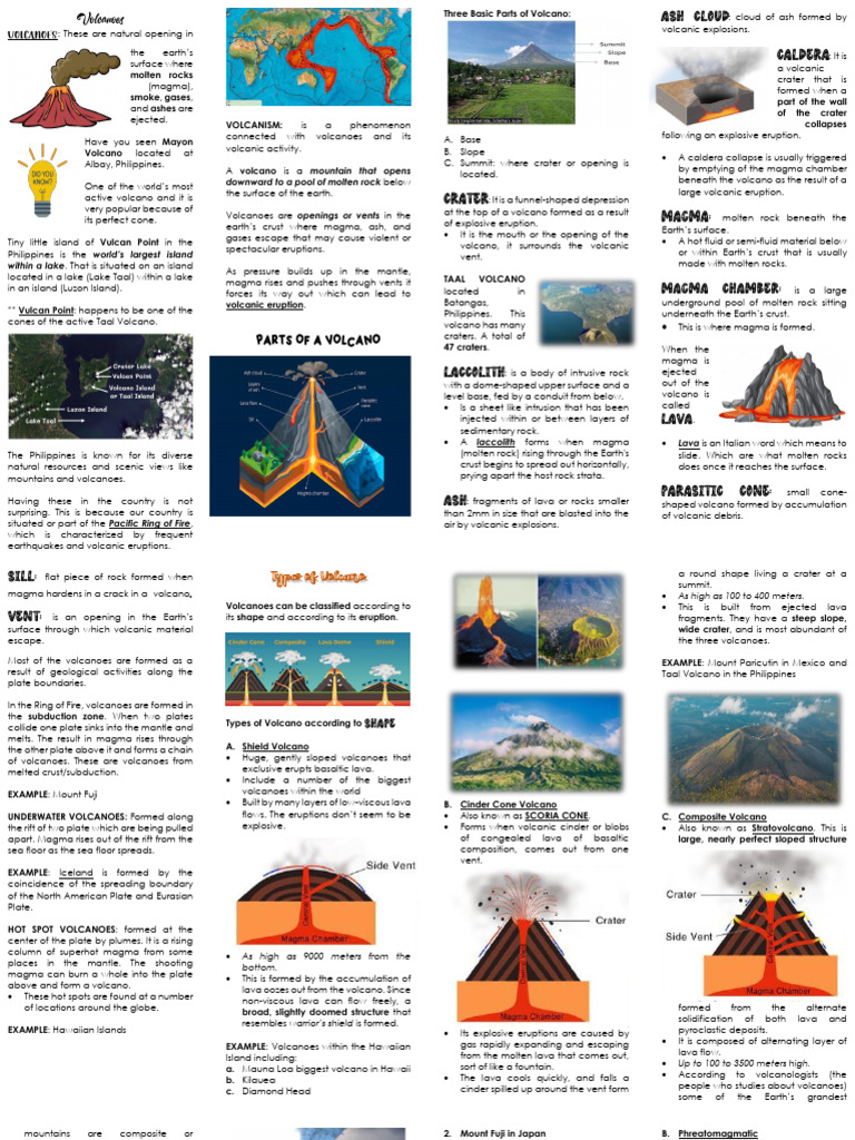 Volcanoes | Download Free PDF | Volcano | Types Of Volcanic Eruptions