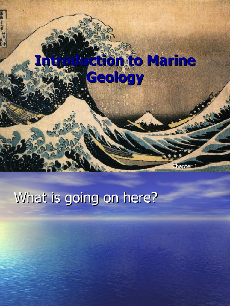Intro To Marine Geology | PDF | Oceans | Sea