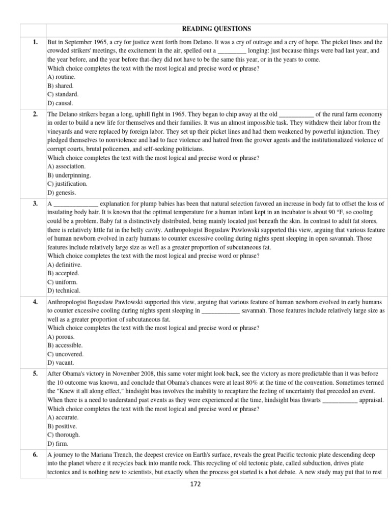 Dsat Reading Esatprep | PDF | Influenza | Immunology