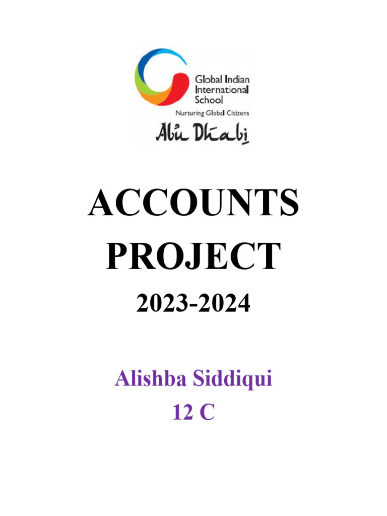 Accounts Project Class 12 | PDF | Banks | Interest