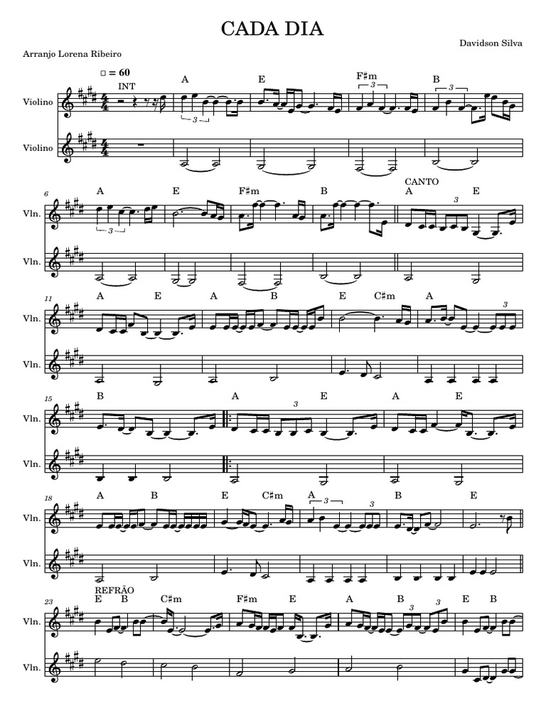 Cada Dia Davidson Silva | PDF