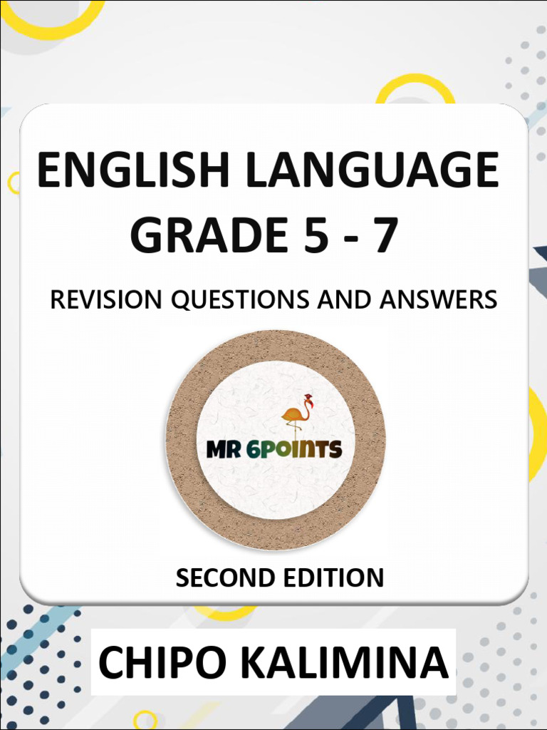English - MR 6points | PDF | Butterfly | Pencil