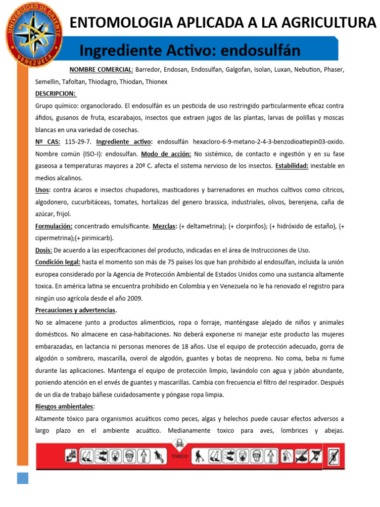 Endosulfan | PDF