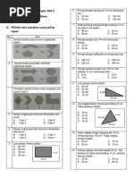 Soal Matematika Kelas 4 Diagram Gambar Dan Diagram Batang | PDF