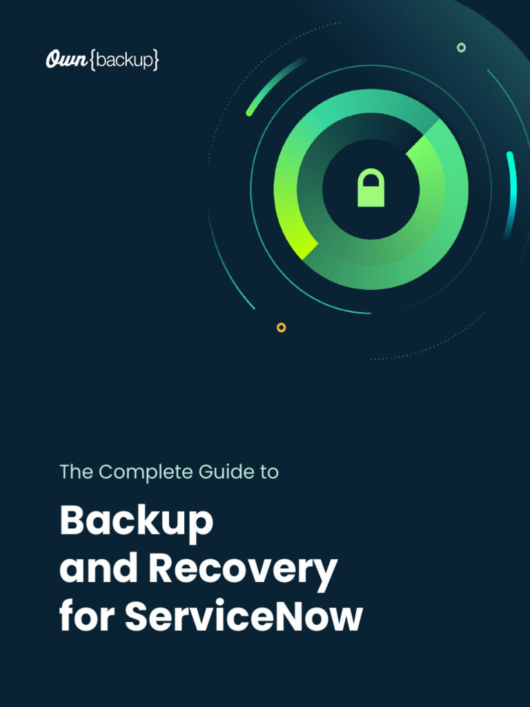Backup and Recovery For ServiceNow 0516 | Download Free PDF | Backup ...