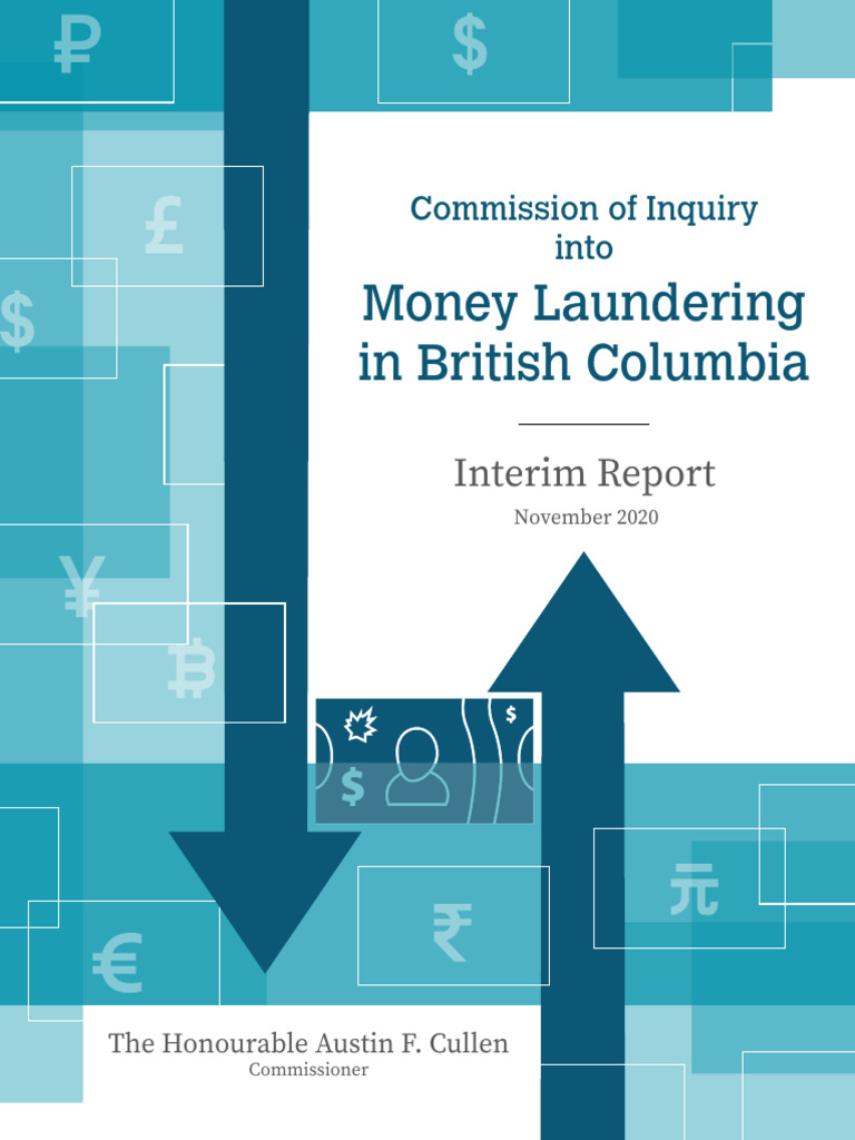 Cullen Commission - Interim Report | PDF | Money Laundering | Crimes