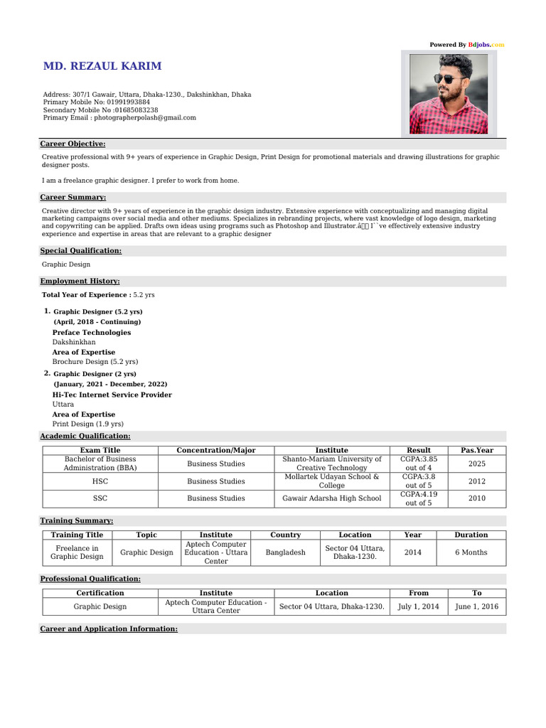 Md. Rezaul Karim | PDF | Graphic Design | Human Communication