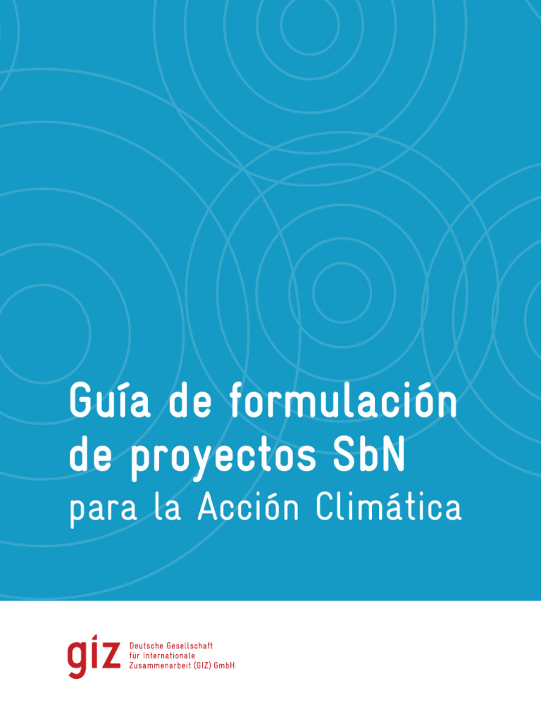 Guia Formulacion de Proyectos Con SBN para Acción Climática | Descargar gratis PDF | Gases de ...