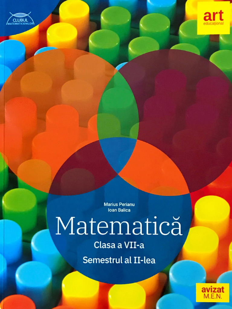532996563 Culegere Matematica ART VII a Sem II (1) | PDF