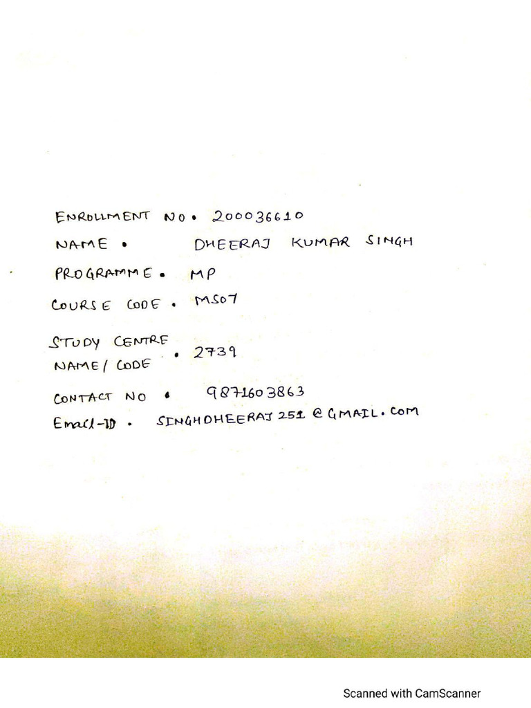 MS07 WithQuestionPaper | PDF