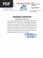 Driver Experience Certificate Format 3 | PDF