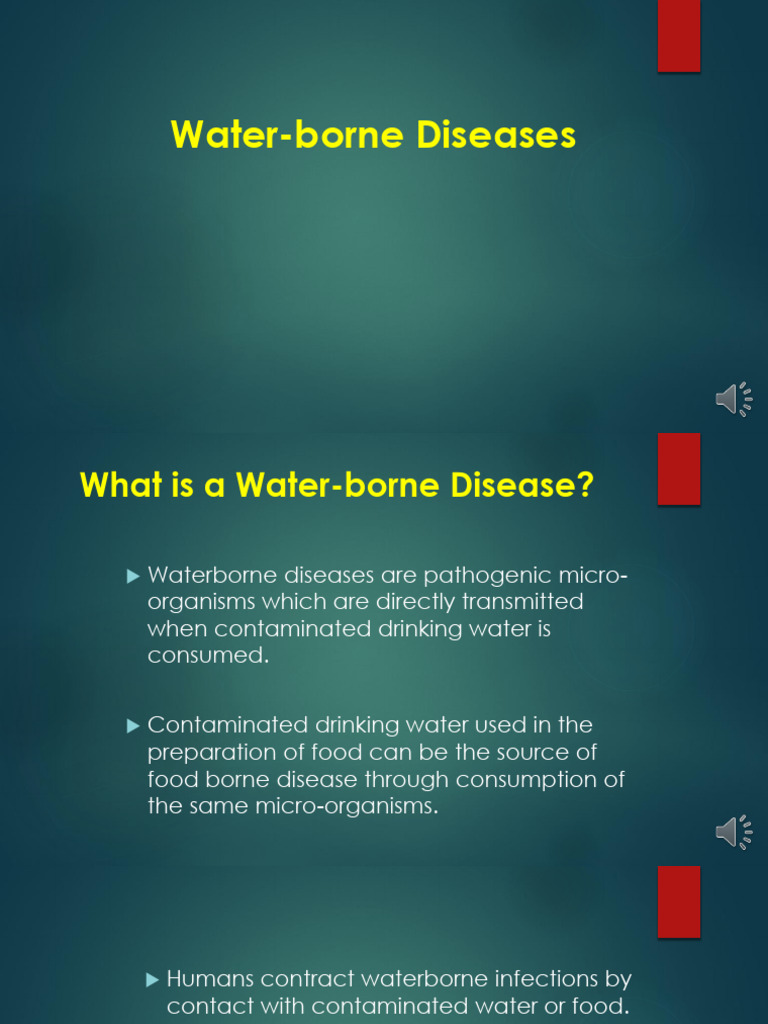 Waterborne Diseases 1 | PDF | Medical Humanities | Public Health