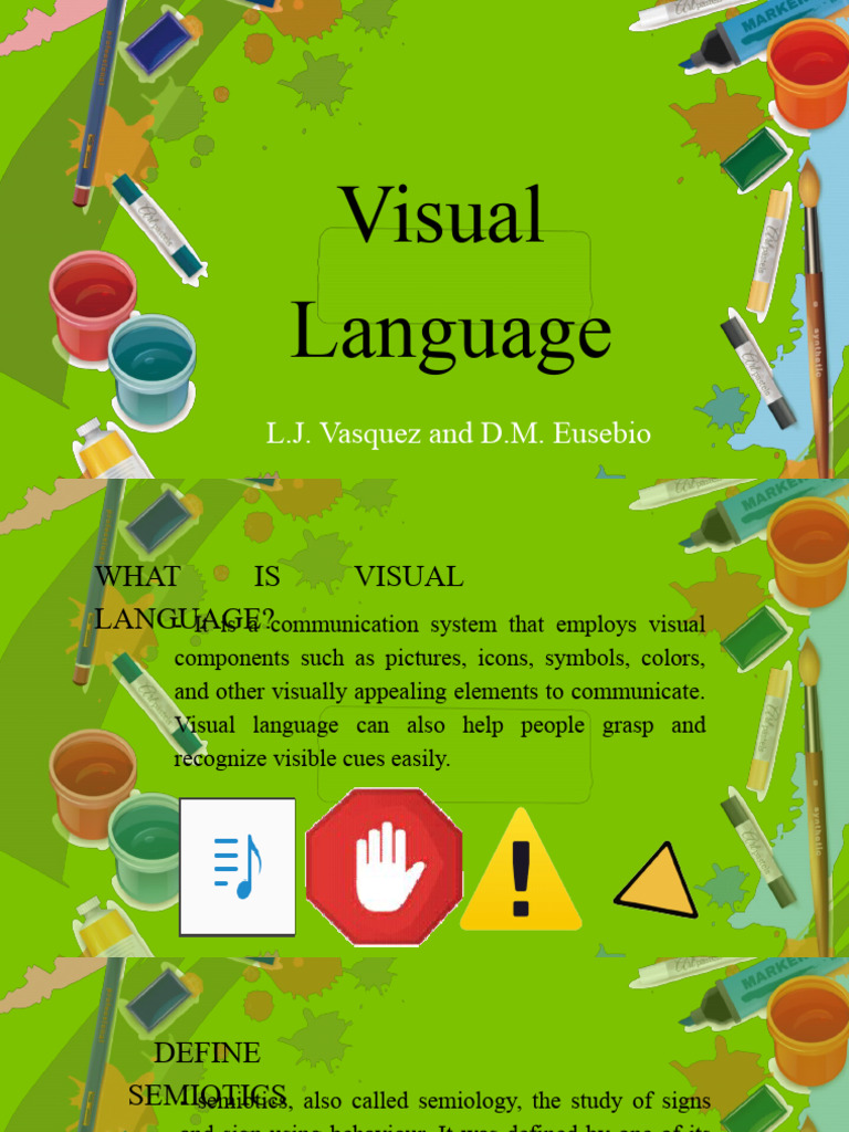 Visual Language | PDF | Visual Perception | Semiotics