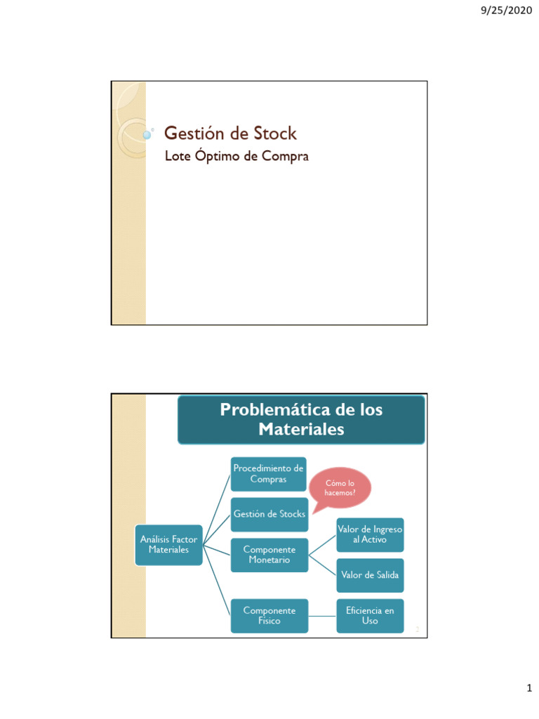 4 Materiales Presentación Lote Optimo | PDF | Economias | Business