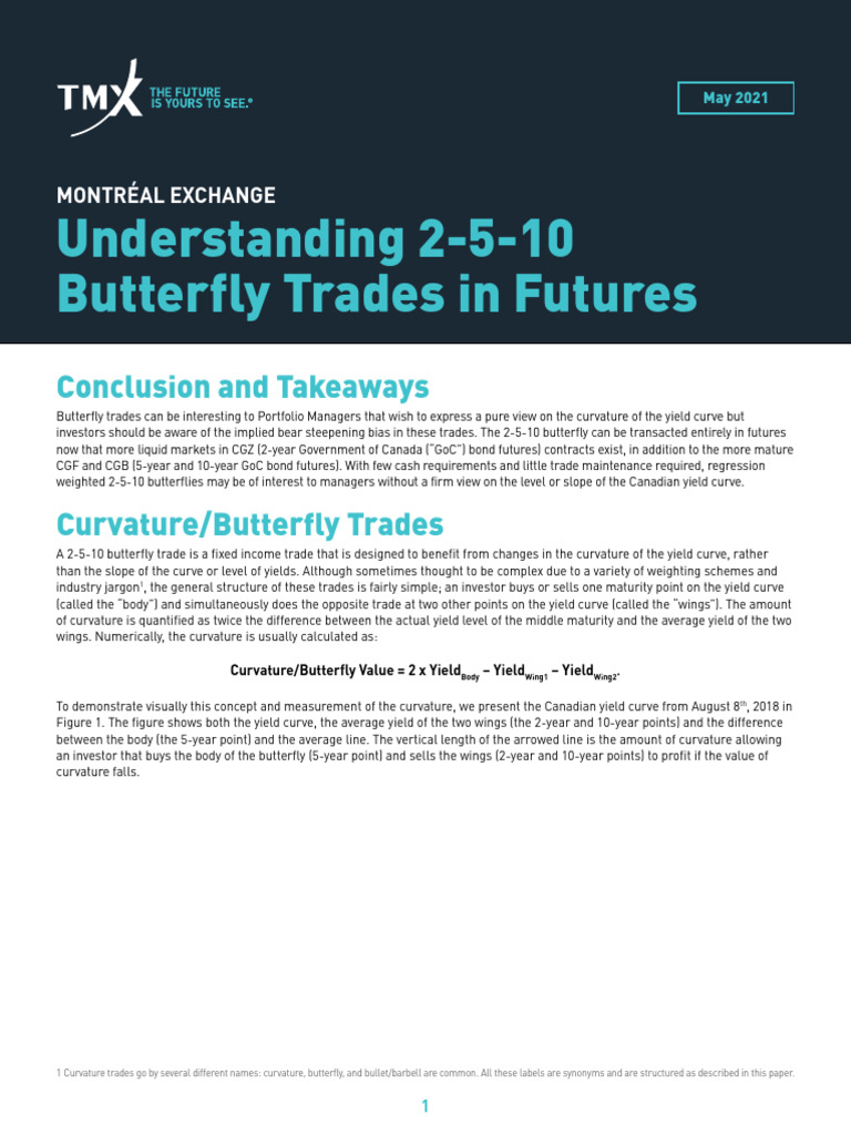 Butterfly Trades in Futures | PDF | Bond Duration | Yield Curve