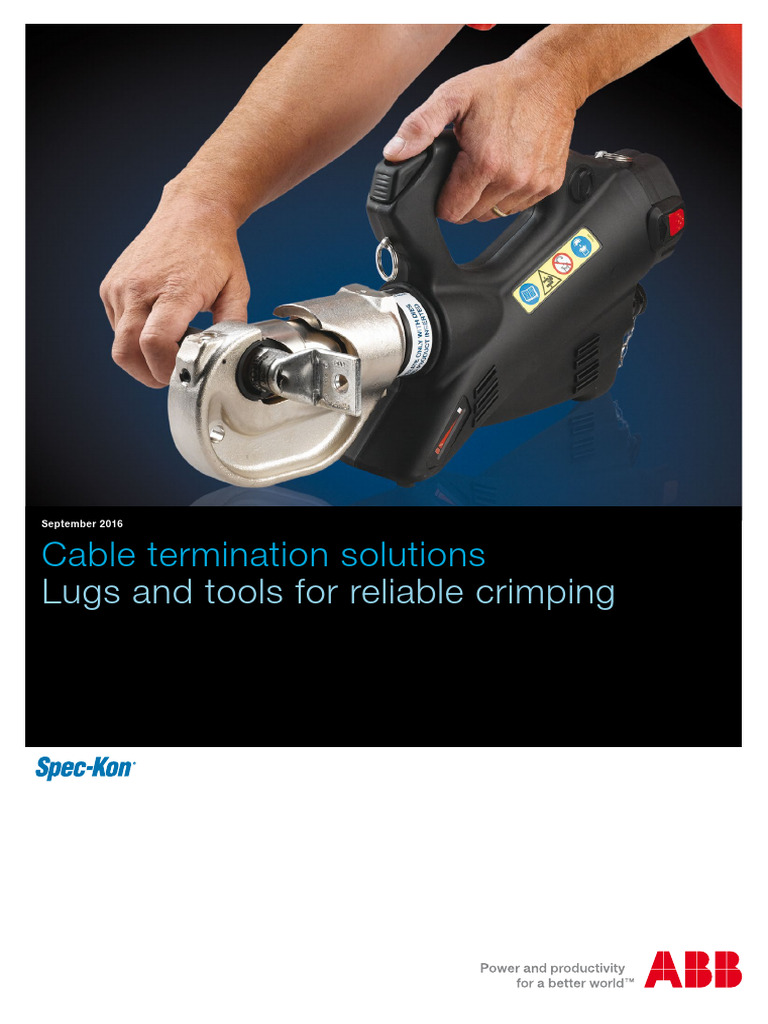 Cable Termination Solutions | PDF | Electrical Conductor | Electrical ...