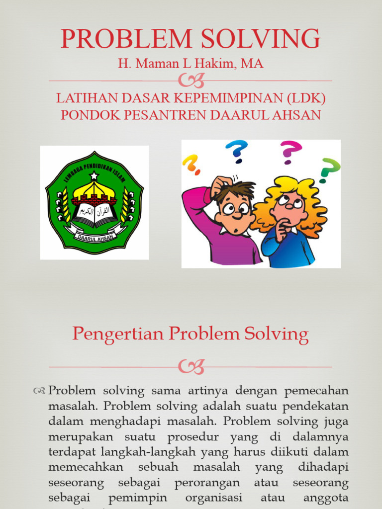 Problem Solving | PDF