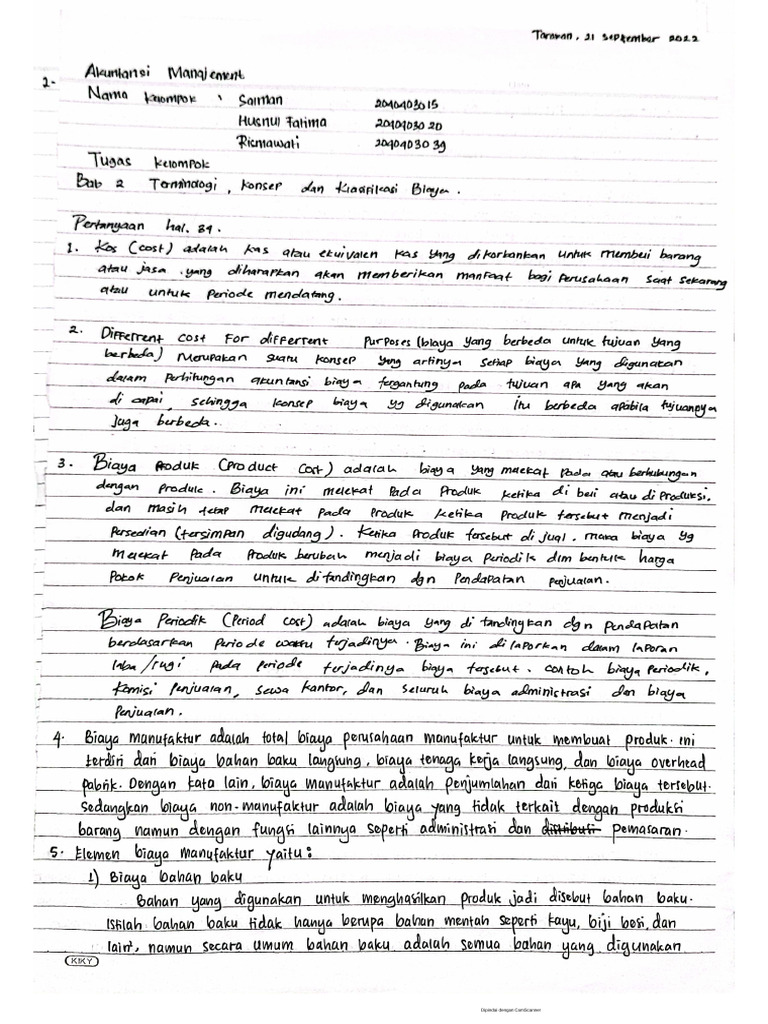 Tugas Kel AKM - BAB 2 | PDF