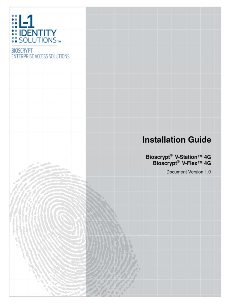 User-Manual-1094061 Biometric | PDF | Computer Network | Electrostatic ...