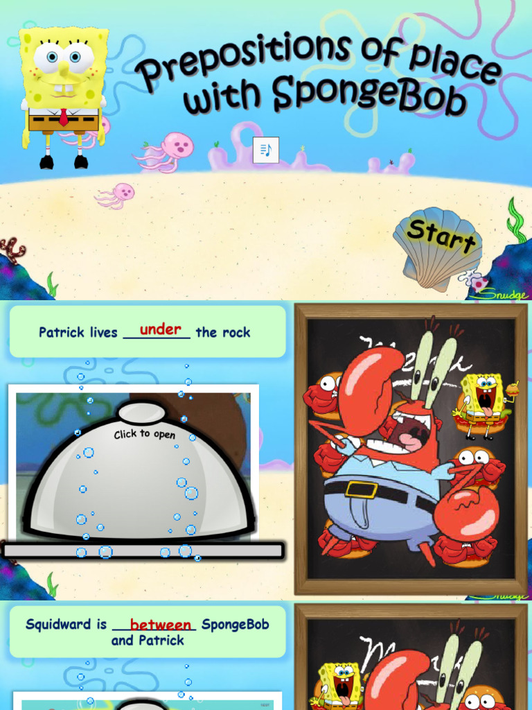 SpongeBob Phonics Teaching Guide | PDF